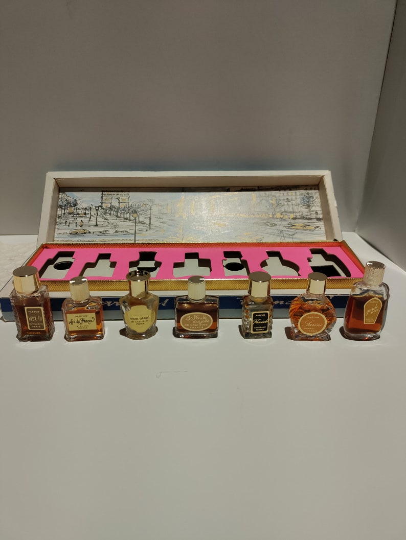 RARE Parfums De France Micro Mini 7 Piece Gift Set - Etsy