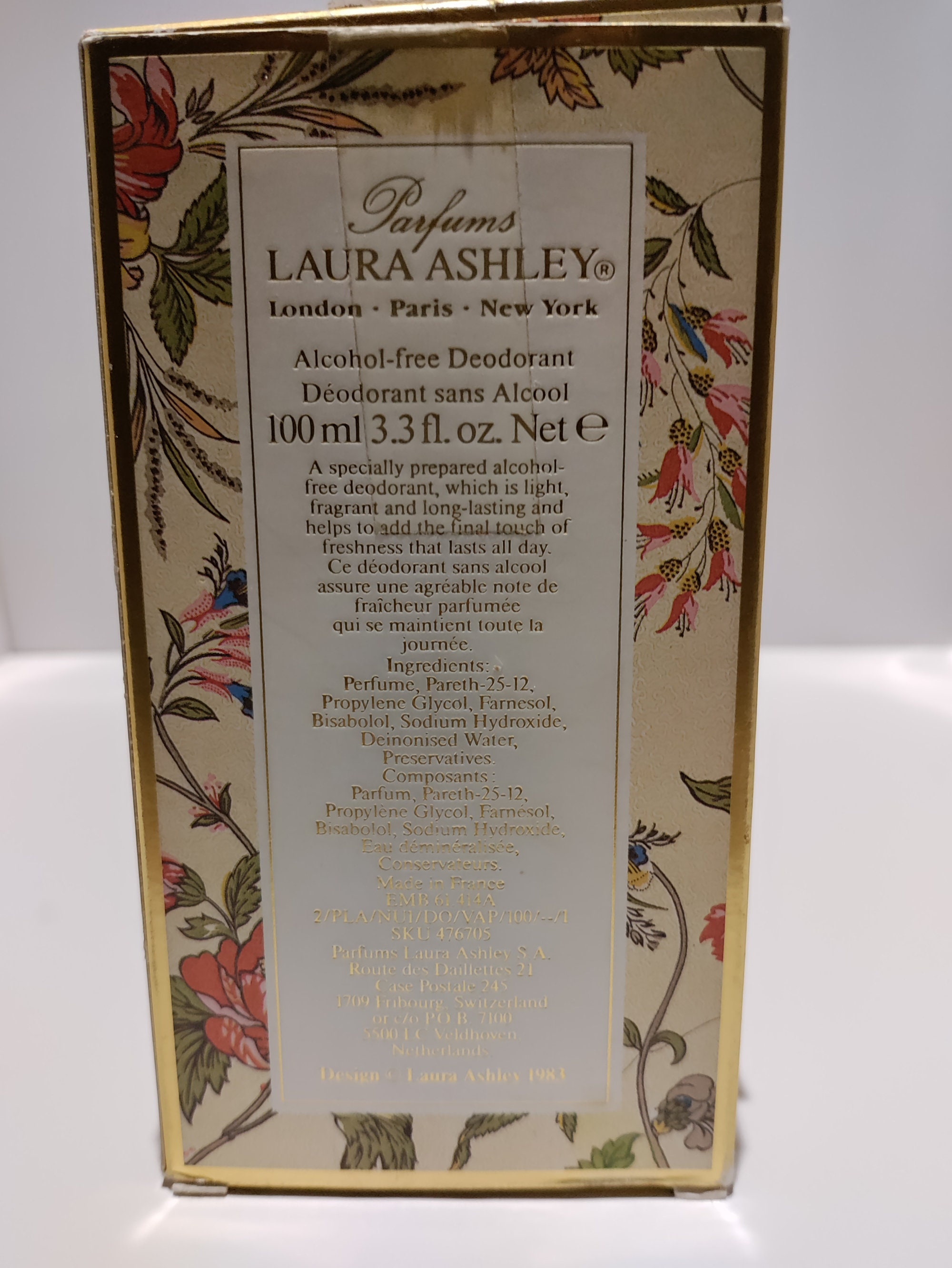 RARE Laura Ashley No 1 Deodorant Spray - Etsy