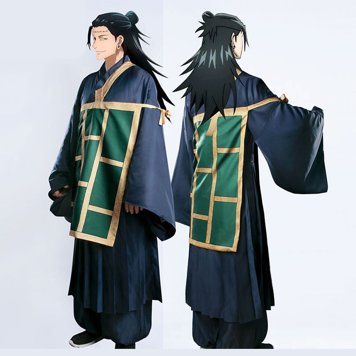 Anime JJK Suguru Geto Whole Set Costume Halloween Kimono - Etsy
