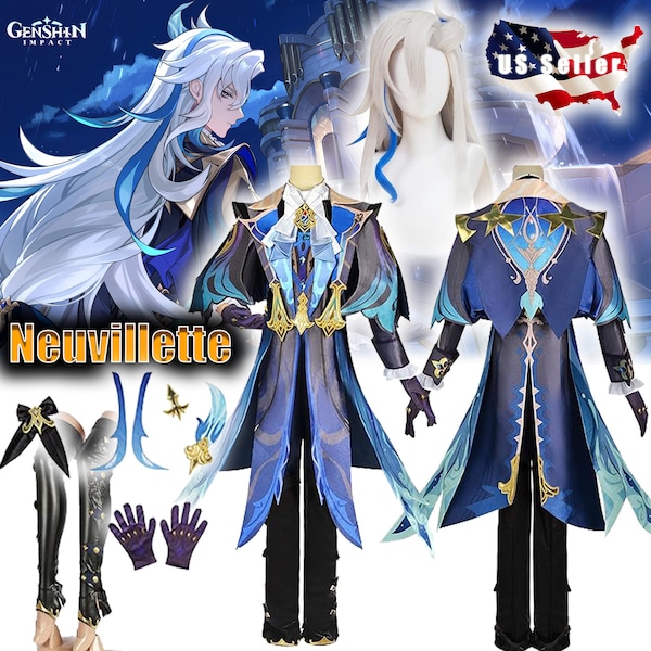 Neuvillette Genshin Cosplay - Etsy