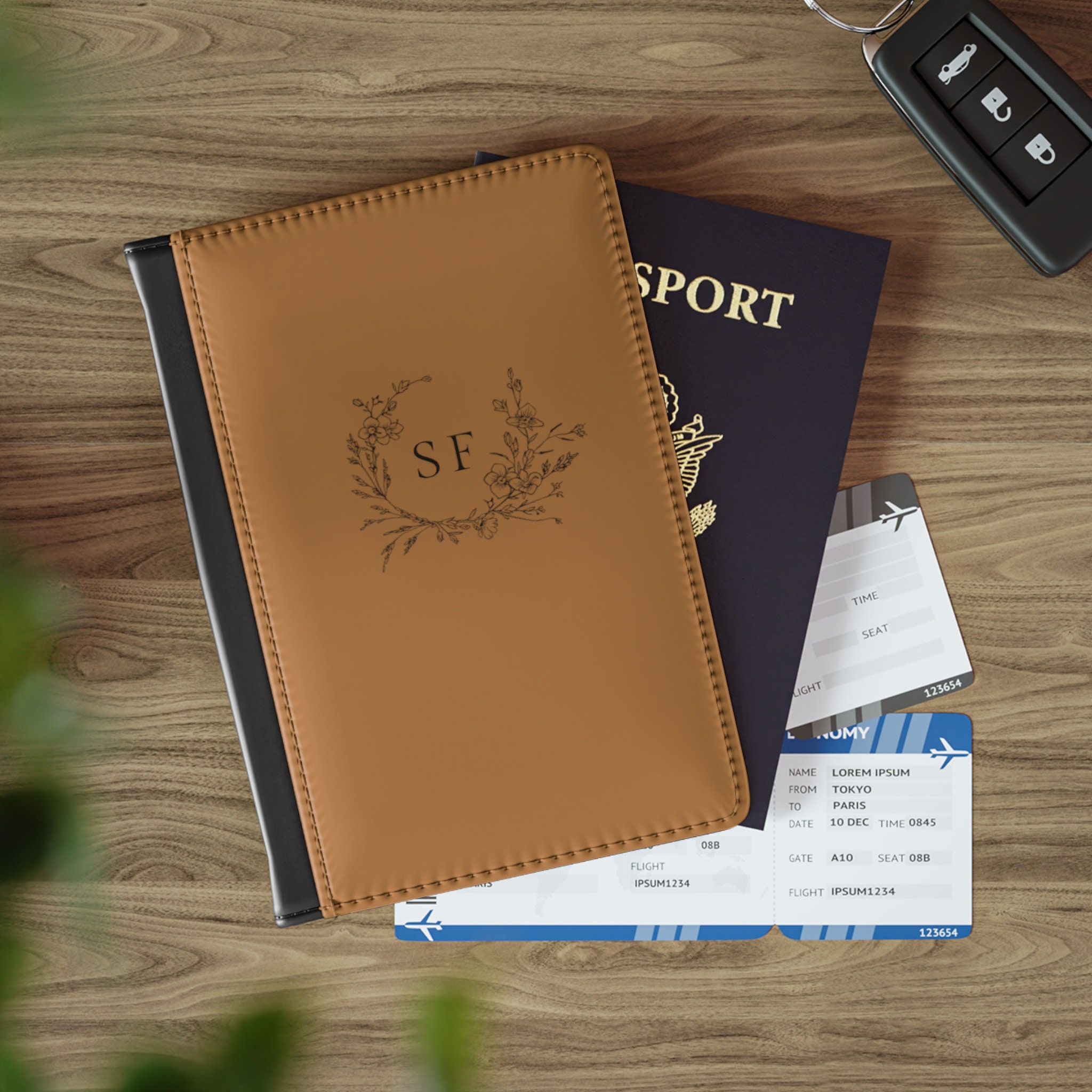 Passport Cover Customizable Monogram Personalized Passport - Etsy