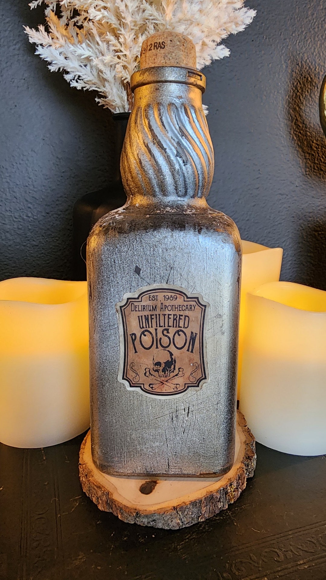 Apothecary / Potion Unfiltered Poison-silver - Etsy