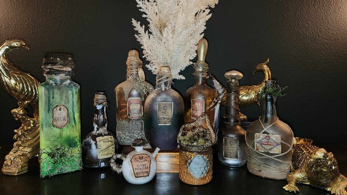 Apothecary / Potion Witches Brew - Etsy