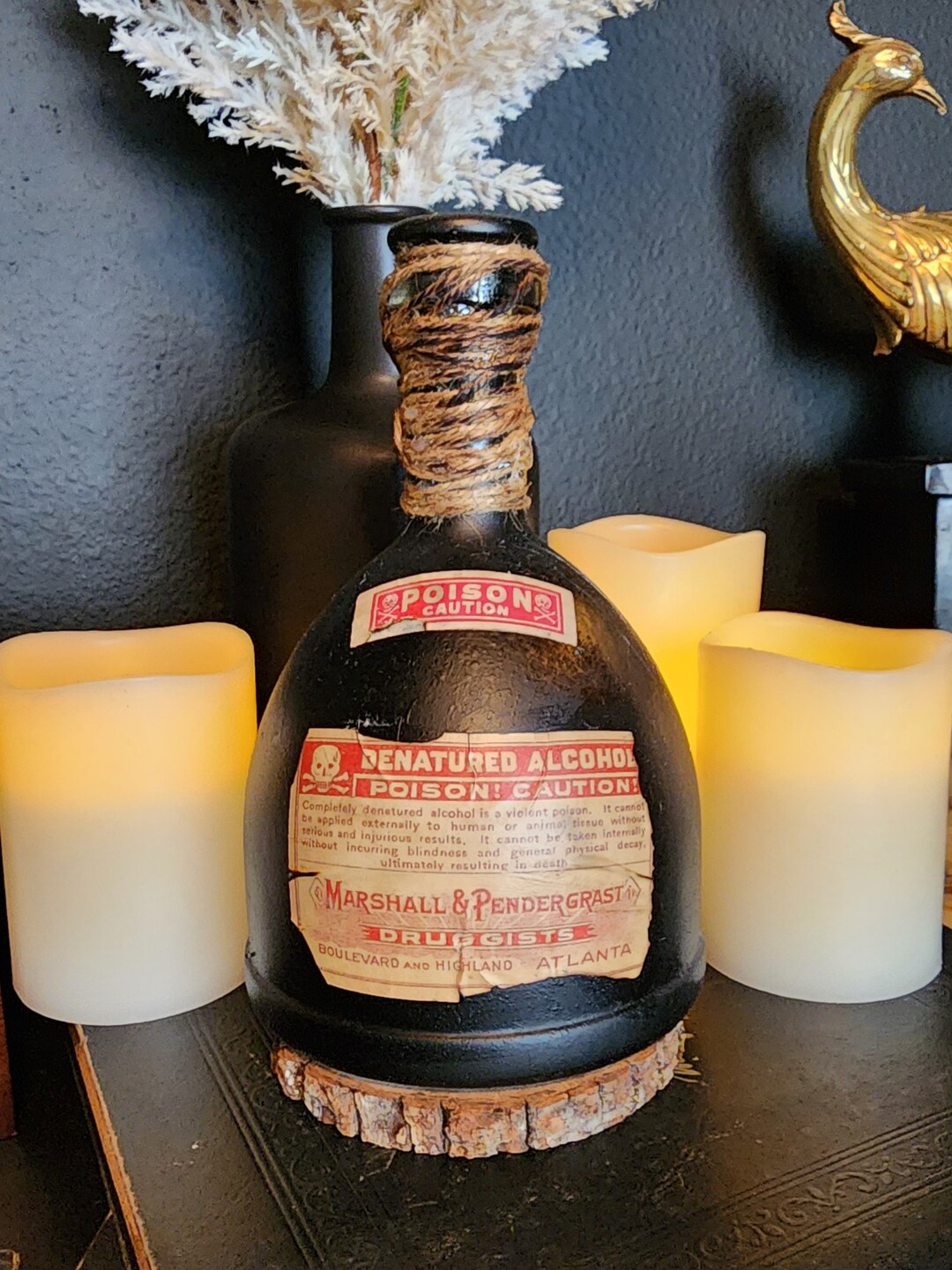 Apothecary / Potion Denatured Alcohol Poision - Etsy