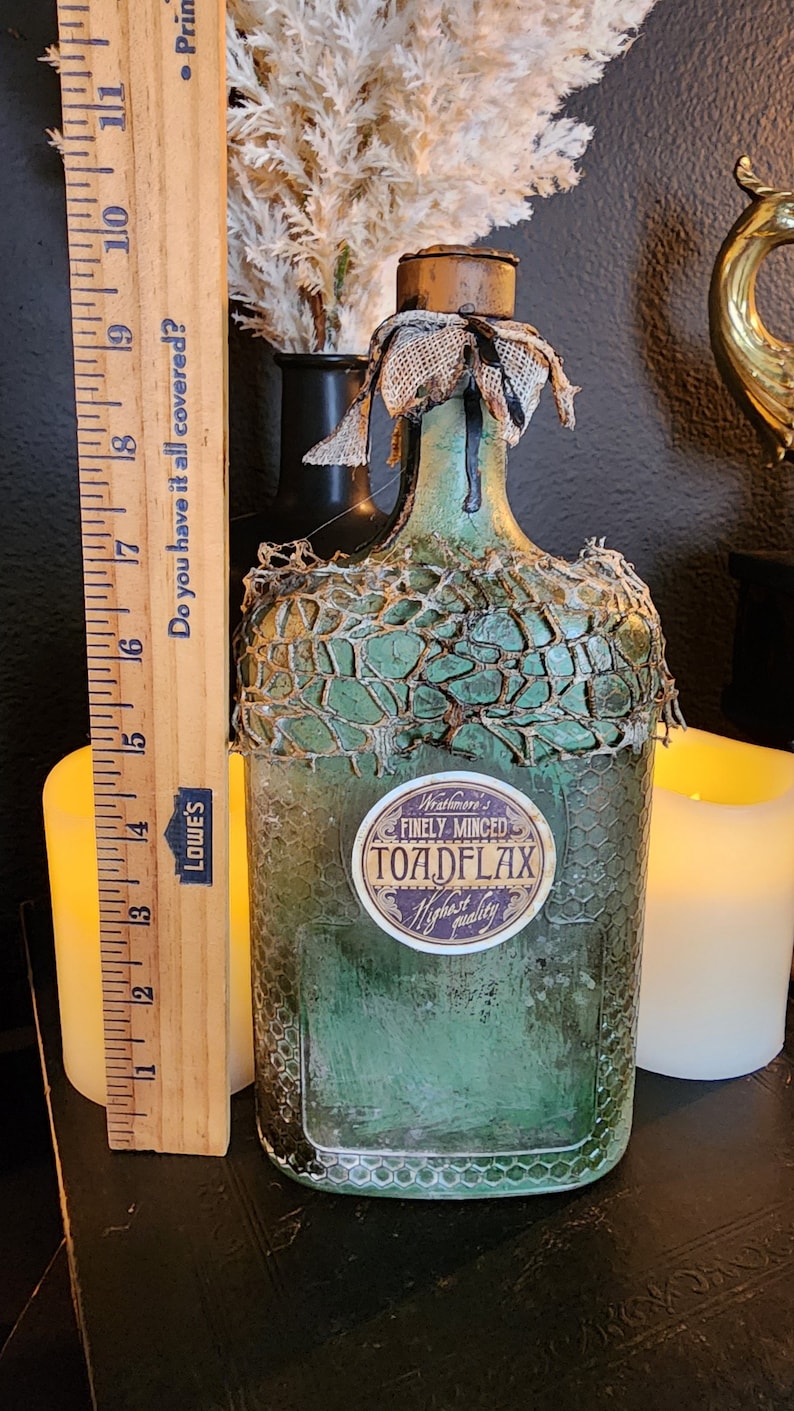 Apothecary / Potion Toad Flax - Etsy