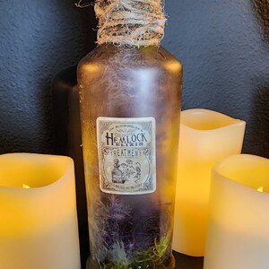 Apothecary / Potion Hemlock Elixer - Etsy