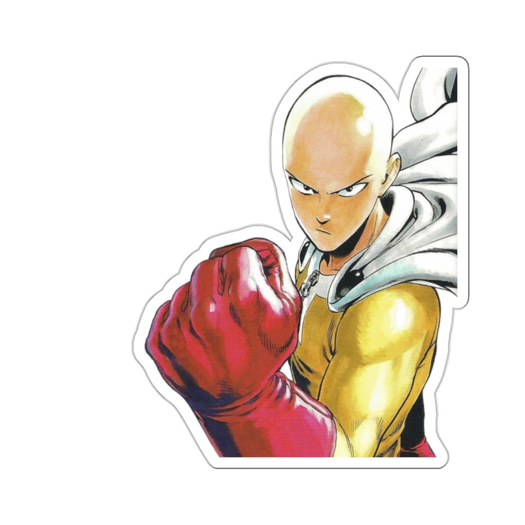 Saitama Sticker OPM, One Punch Man, Anime - Etsy UK