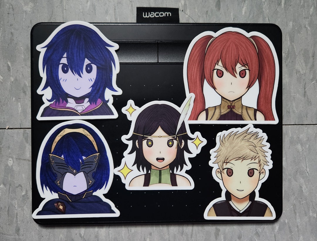 Fire Emblem Awakening - Masked Lucina, Female Morgan, Owain and Severa ...