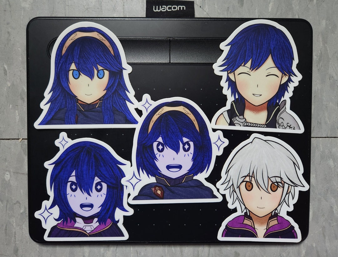 Fire Emblem Awakening marth Robin, Chrom, Lucina and Female Morgan - Etsy