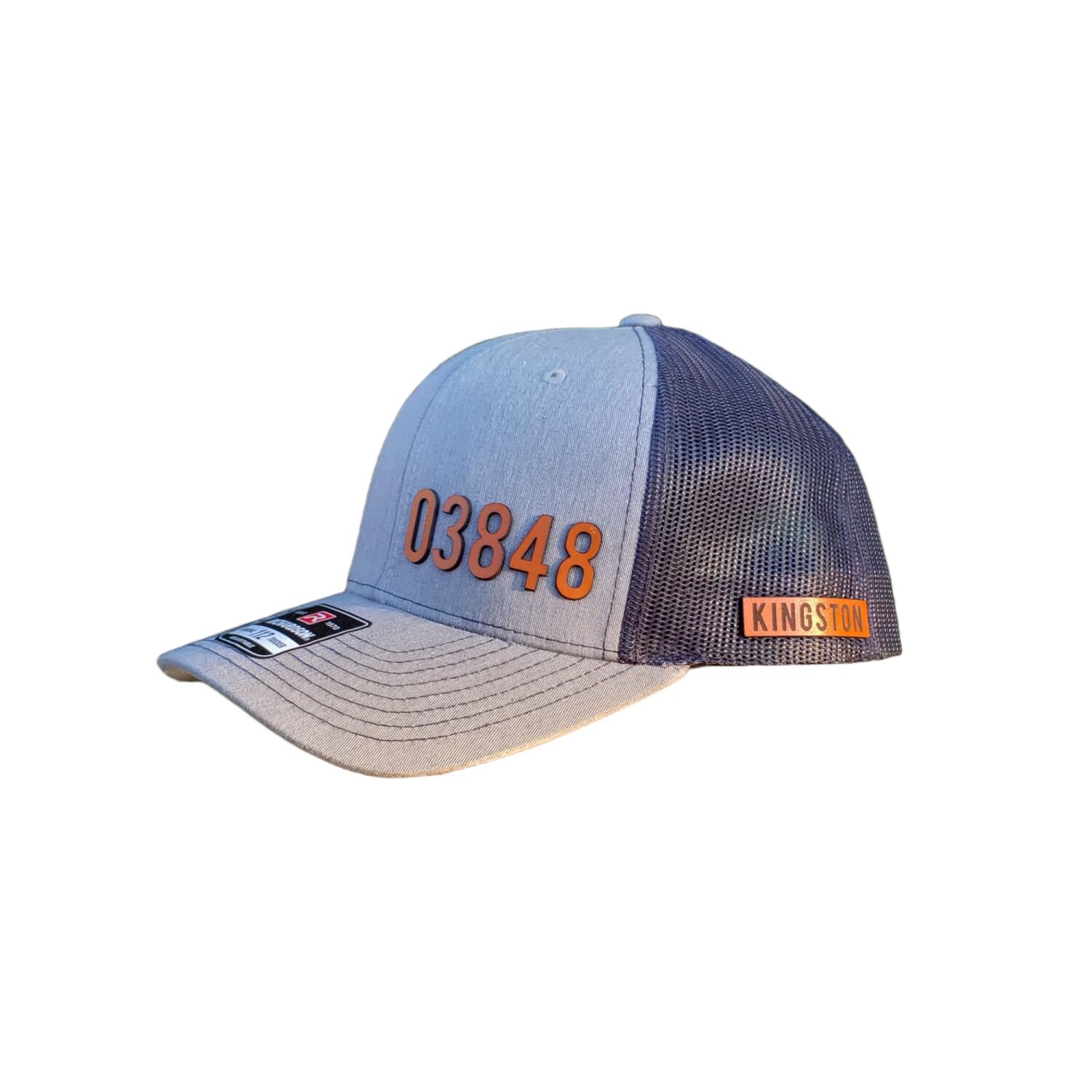 Leather Patch Hat - Custom Zip Code Townie Hat Richardso 112 Mid Pro ...