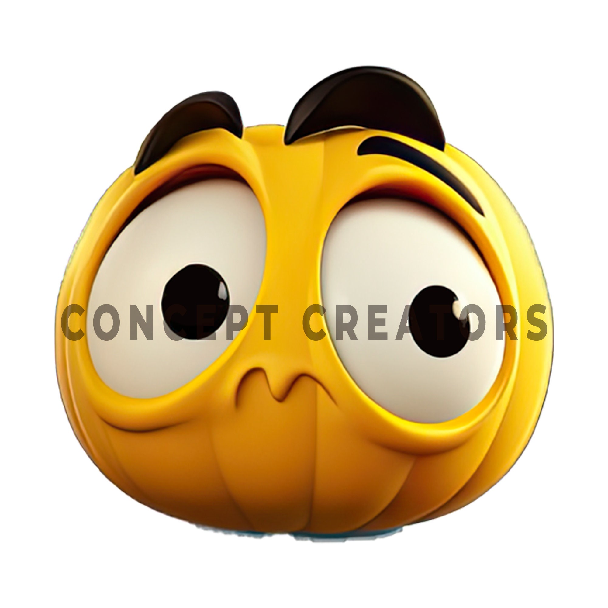 Halloween Pumpkin EMOJIS 9 Unique Pngs Twitch Emotes - Etsy
