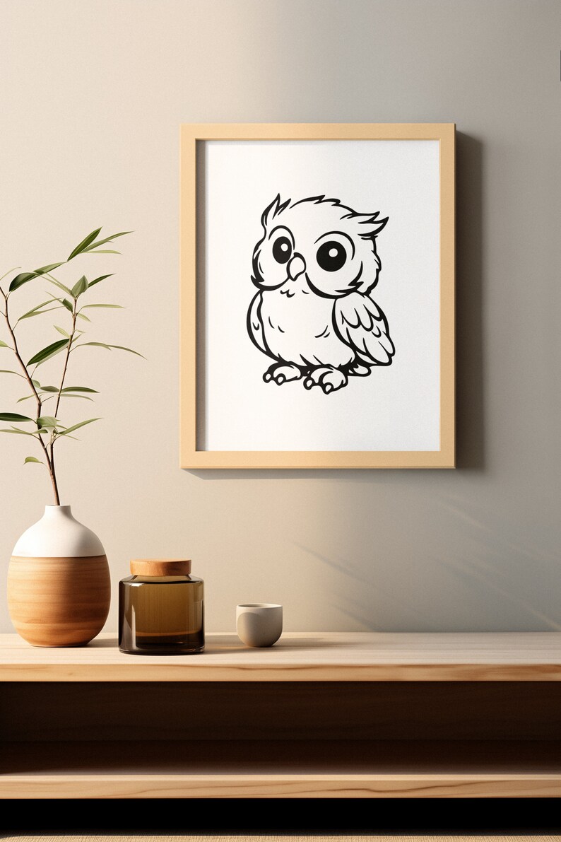 Baby Owl SVG Bundle - Baby Owl Png, Owl Dxf, Owl Eps Files Included ...