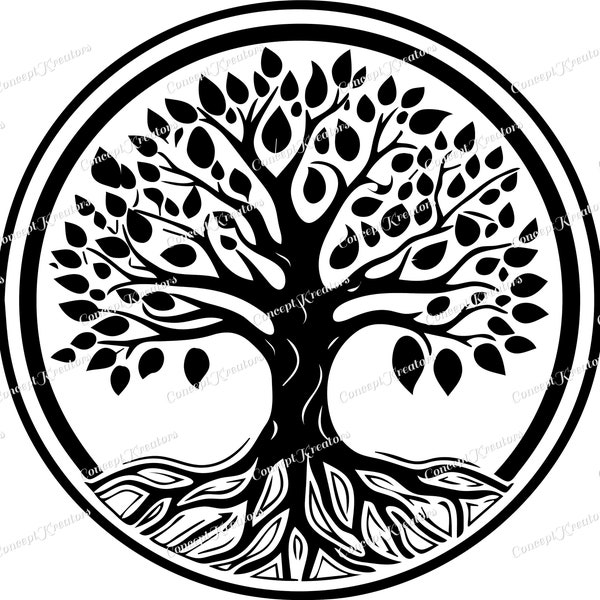 Tree of Life Vector - Etsy