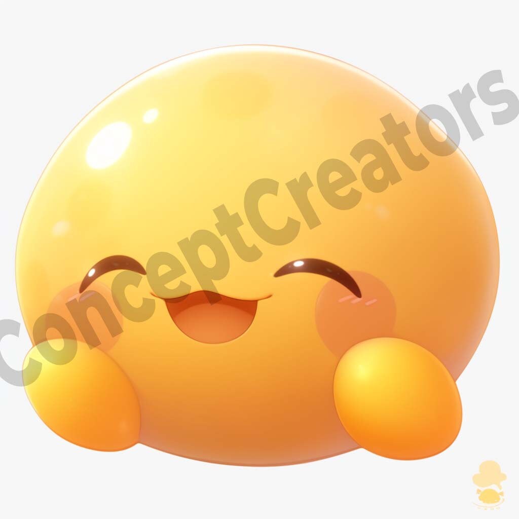 Happy Emoji Digital Collection - 4 PSD & PNG Designs for Versatile Web ...