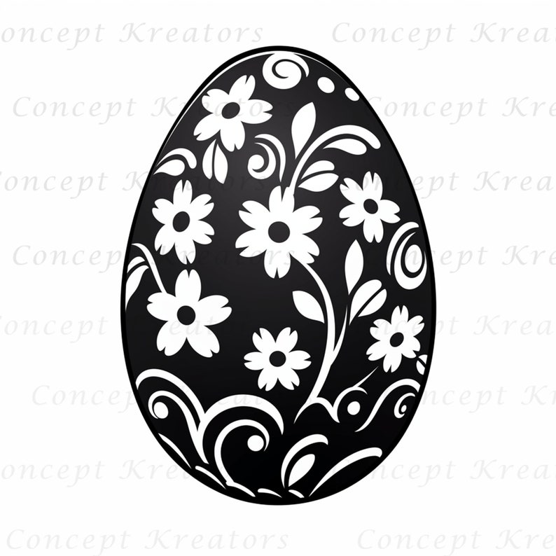 Easter Egg SVG Bundle Easter Egg Png, Easter Egg Dxf, Easter Egg Eps ...