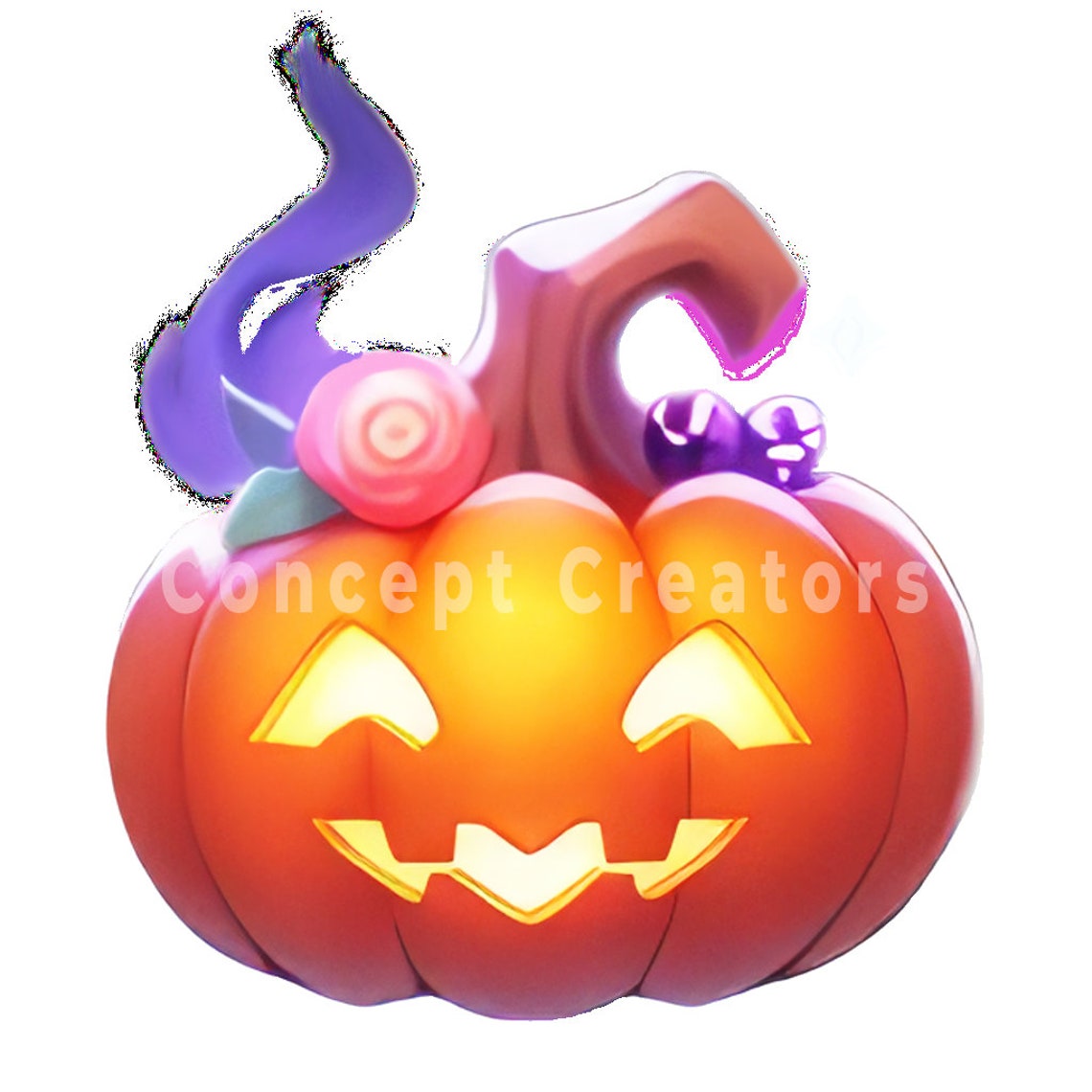 Halloween EMOJIS 9 Unique Pngs Twitch Emotes Discord Youtube Cute ...