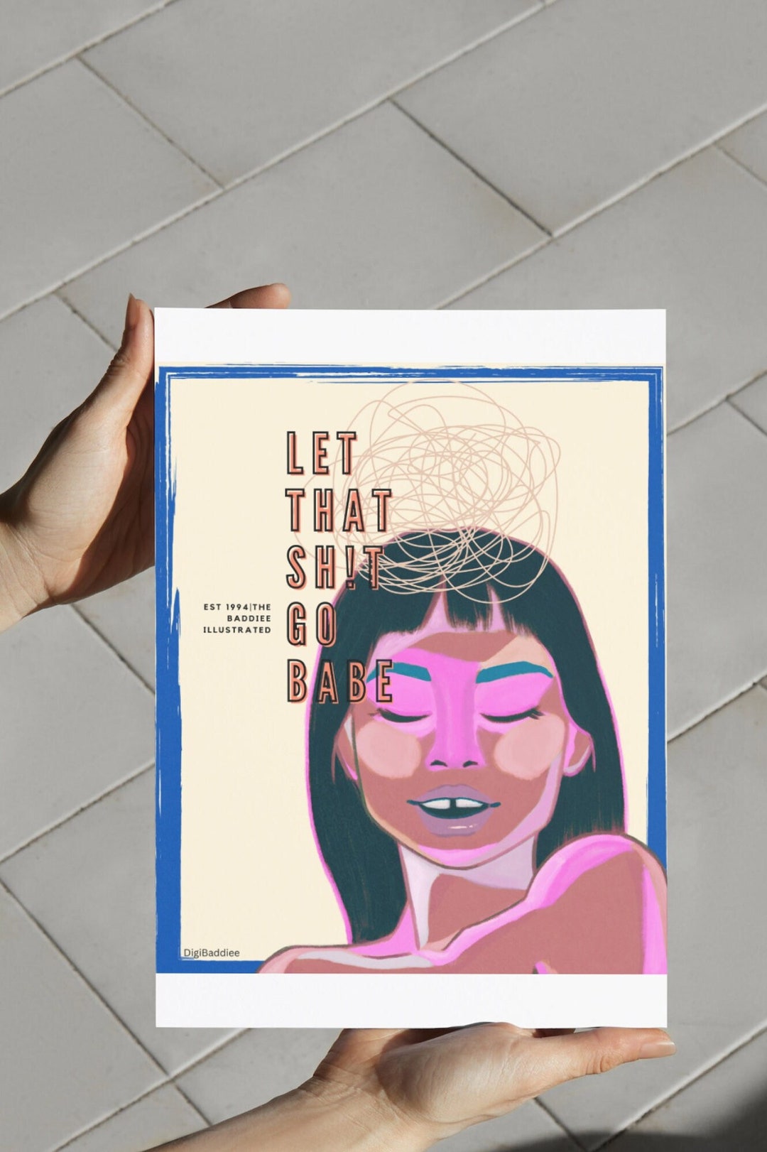 Embrace the Quirk: Baddie Edition Printable Wall Art - Etsy