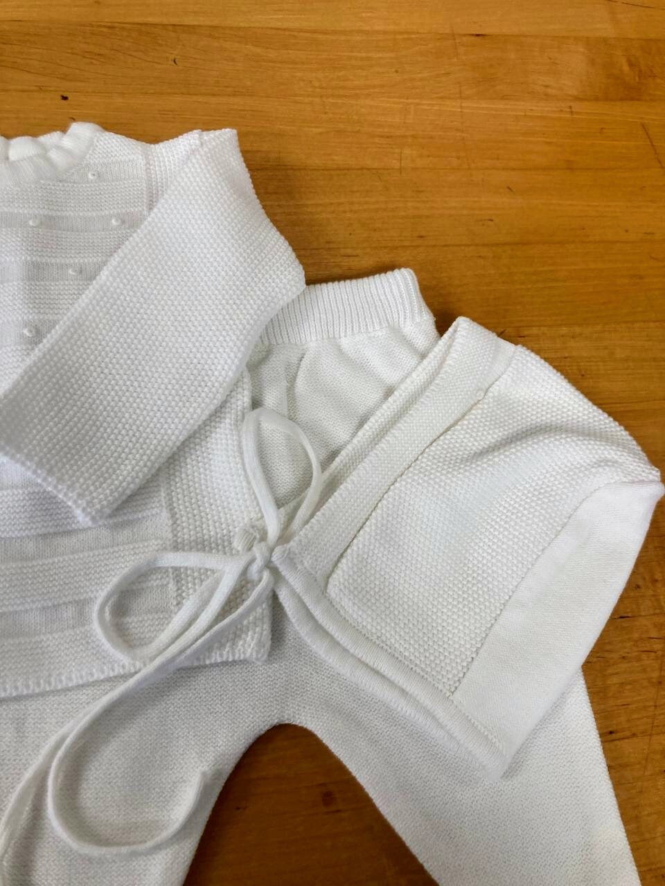 Christening Baptism Elegant White 3 Pc Bris Outfit With Bonnet ...