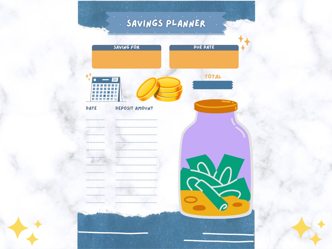 Savings Planner /starting/saving/planner/happykysarticles./planning ...