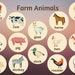 Farm Animals/farm/home Schooling/animals/learning/printable ...
