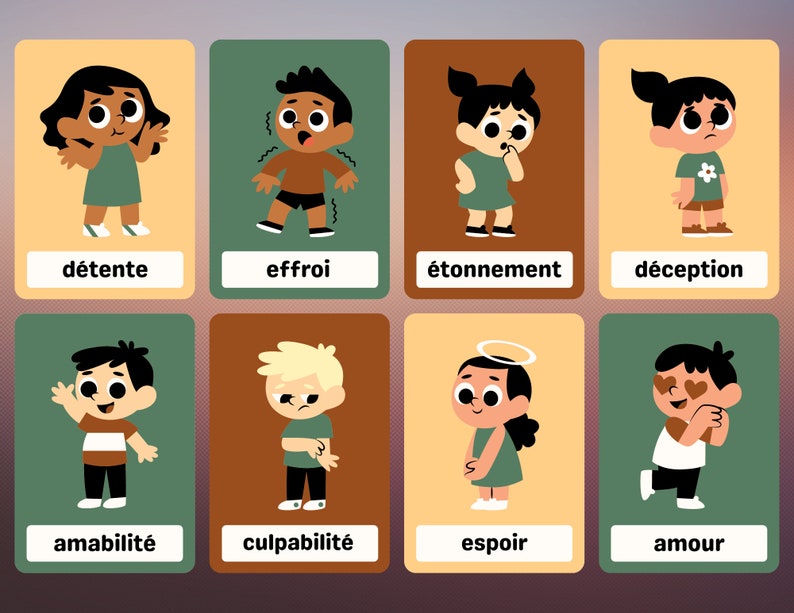 Card of Emotions/emotions/love/changes/template/digital/cards/children ...