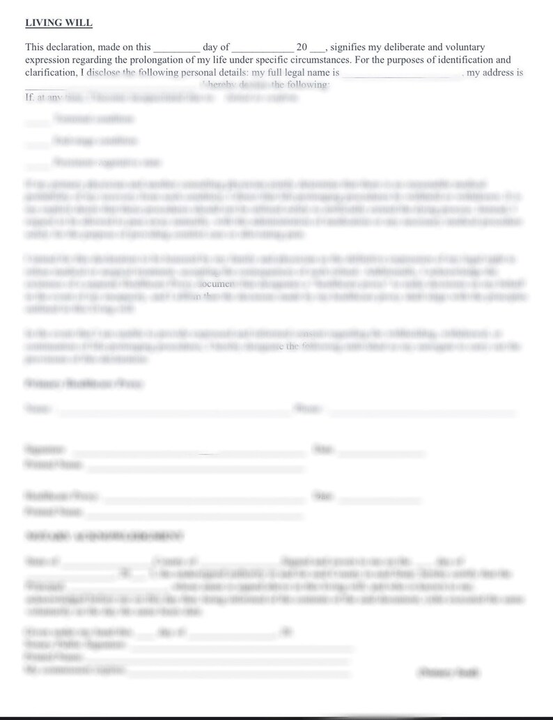 12 Essential Estate Planning Documents - Etsy