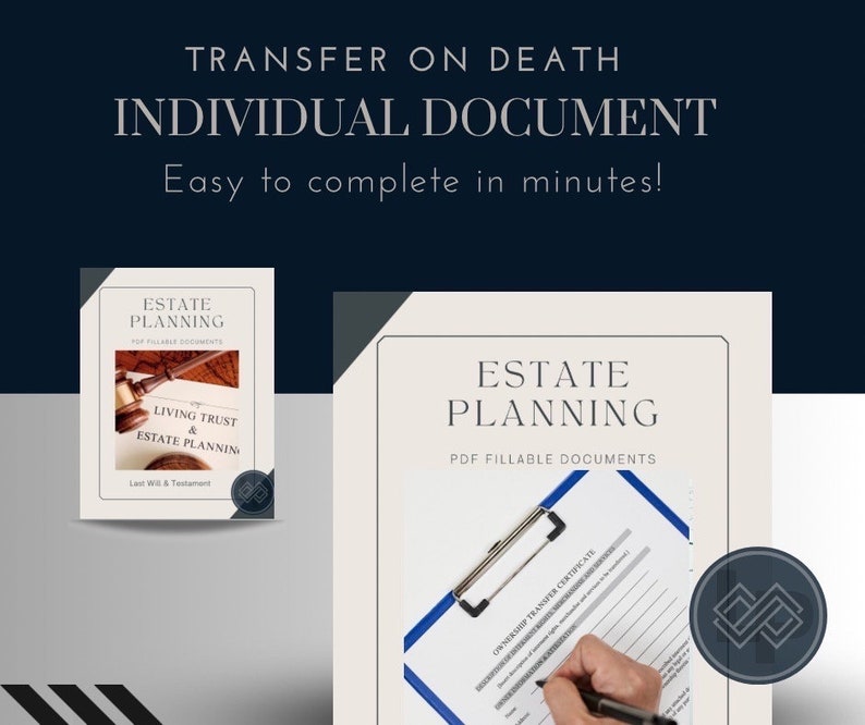 Transfer on Death (TOD) Template - Etsy