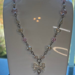 Coquette Inspired Strung and Wire Necklaces - Etsy