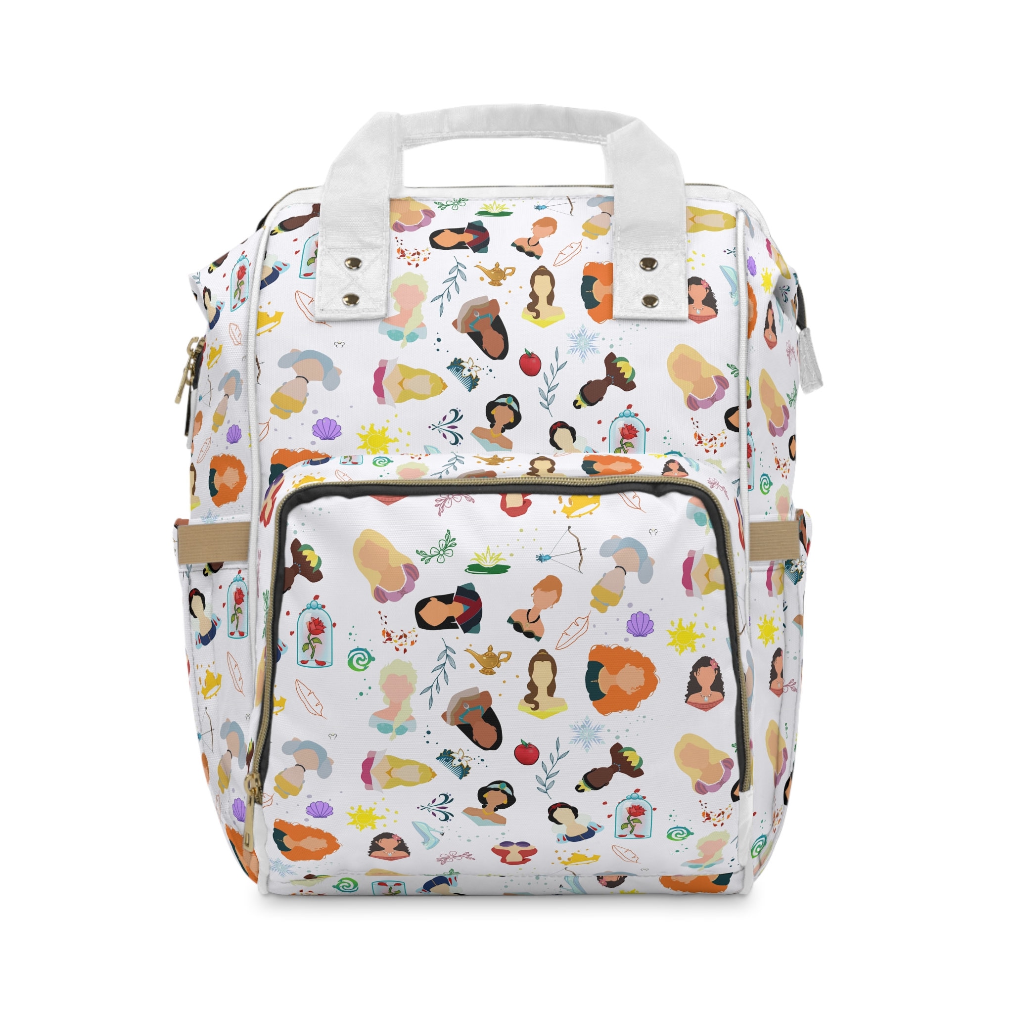 Princesses Iconic Items Diaper Backpack ł Disney Princesses - Etsy