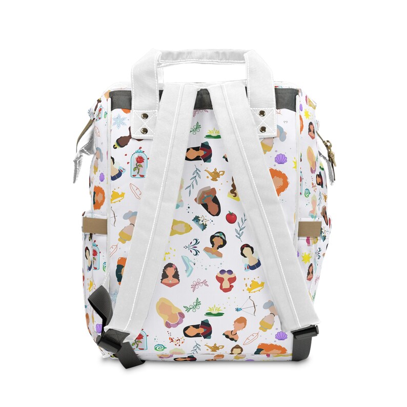Princesses Iconic Items Diaper Backpack ł Disney Princesses - Etsy