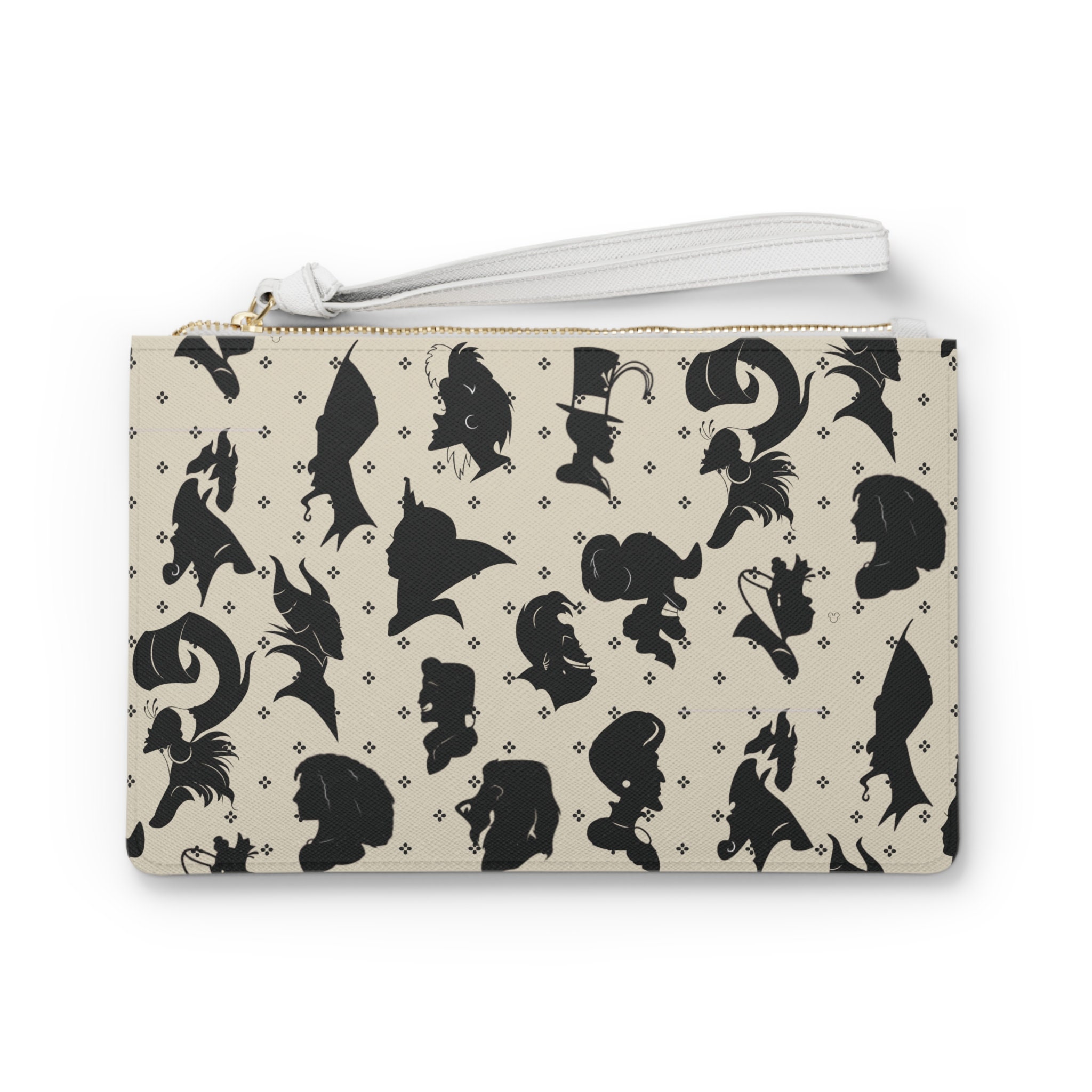 Disney Villains Clutch Bag ł Gifts for Her ł Disney Villains Silhouette ...