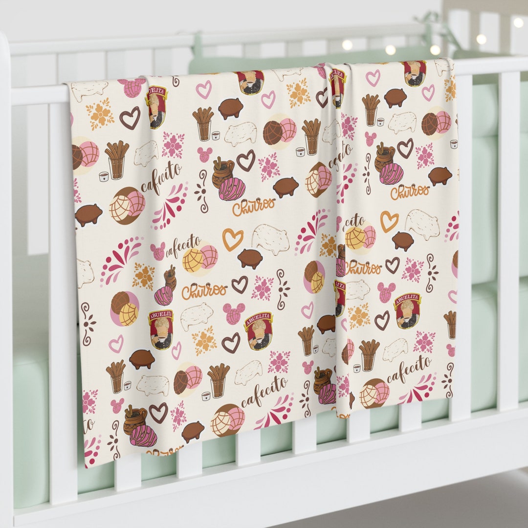 Conchas Con Cafecito Baby Swaddle Blanket - Etsy