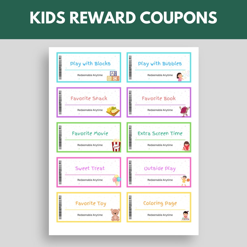Classroom Coupons - Etsy