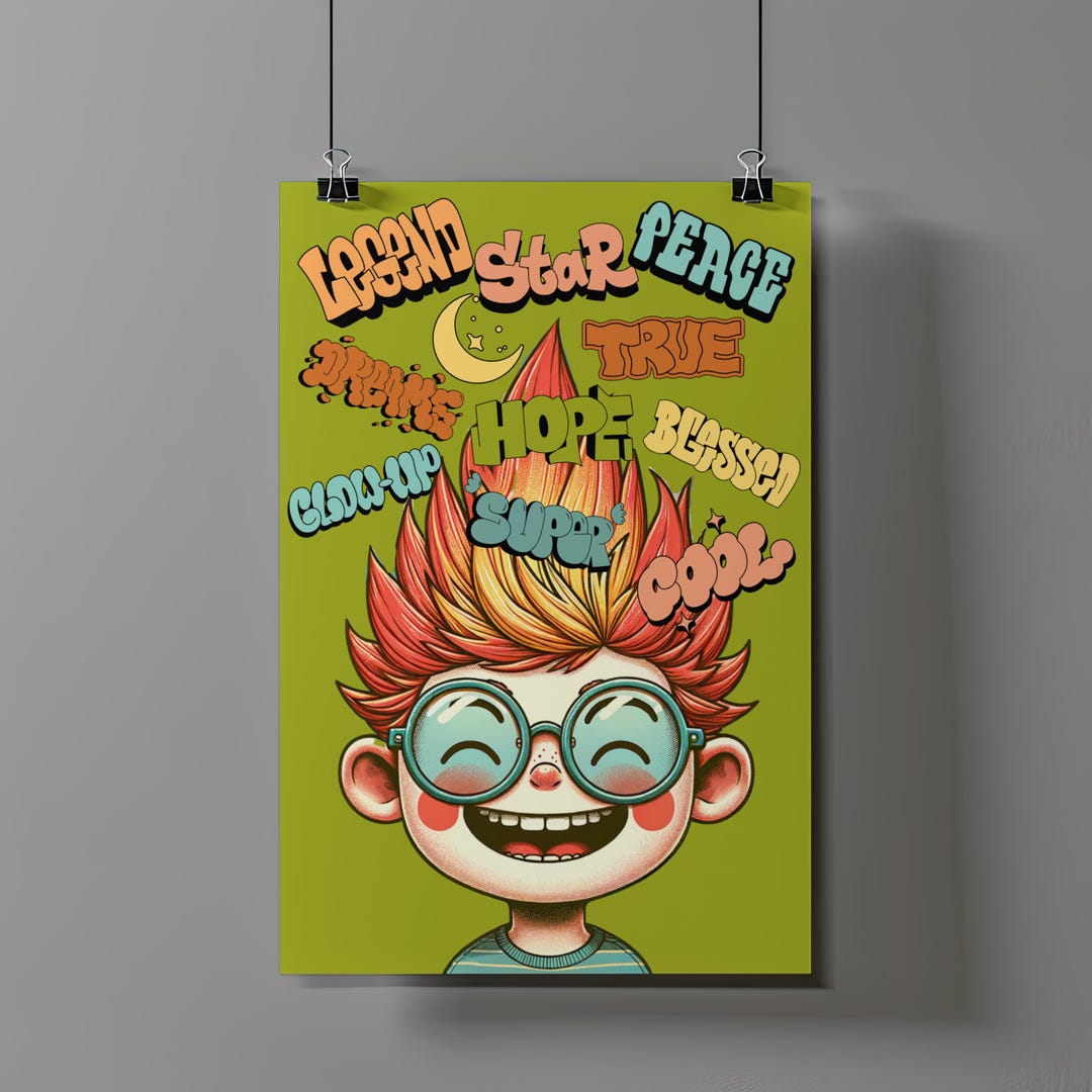 Positive Mental Health Poster for Youths, Boy Empowerment, Positive ...