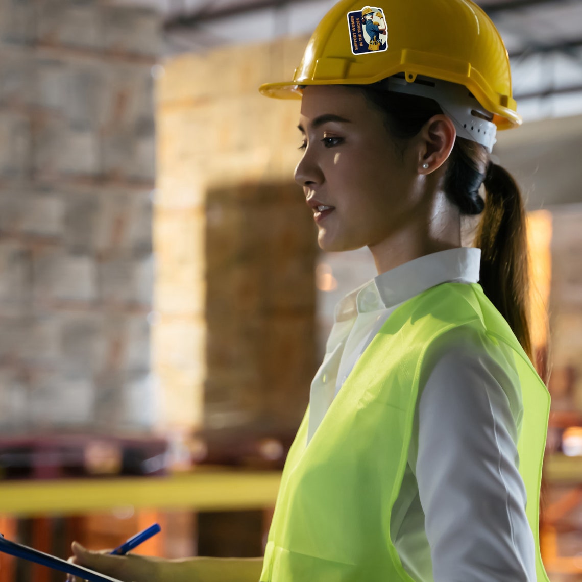 Construction Company Hard Hat Sticker Construction Company Swag for ...