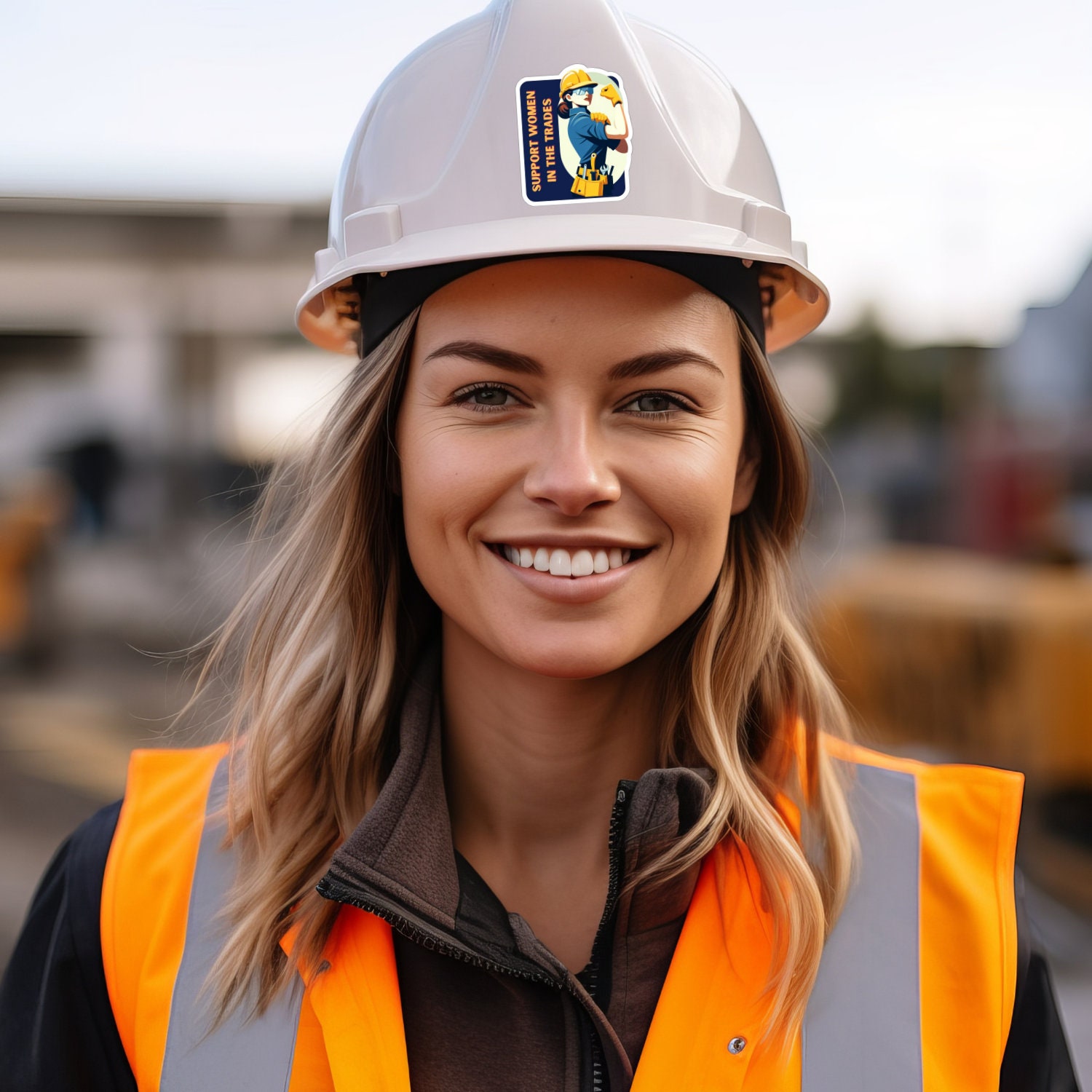 Women in the Trades Hard Hat Stickers for Construction - Etsy