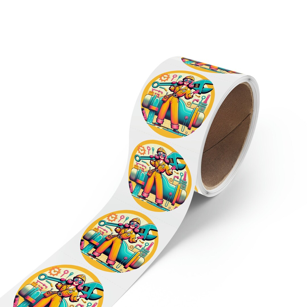 Women in Construction Hard Hat Sticker for Women in Plumbing Female ...