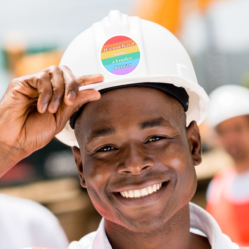 Building Pride in Construction Hard Hat Sticker Constructing Change ...