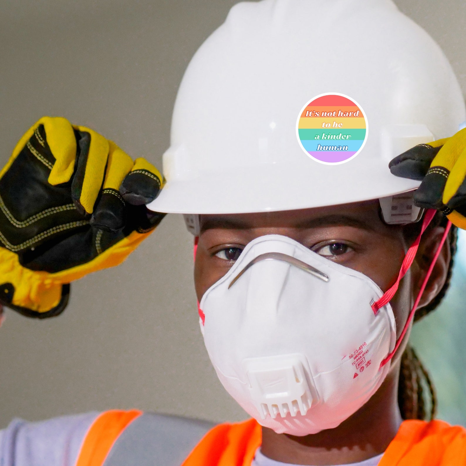 Building Pride in Construction Hard Hat Sticker Constructing Change ...