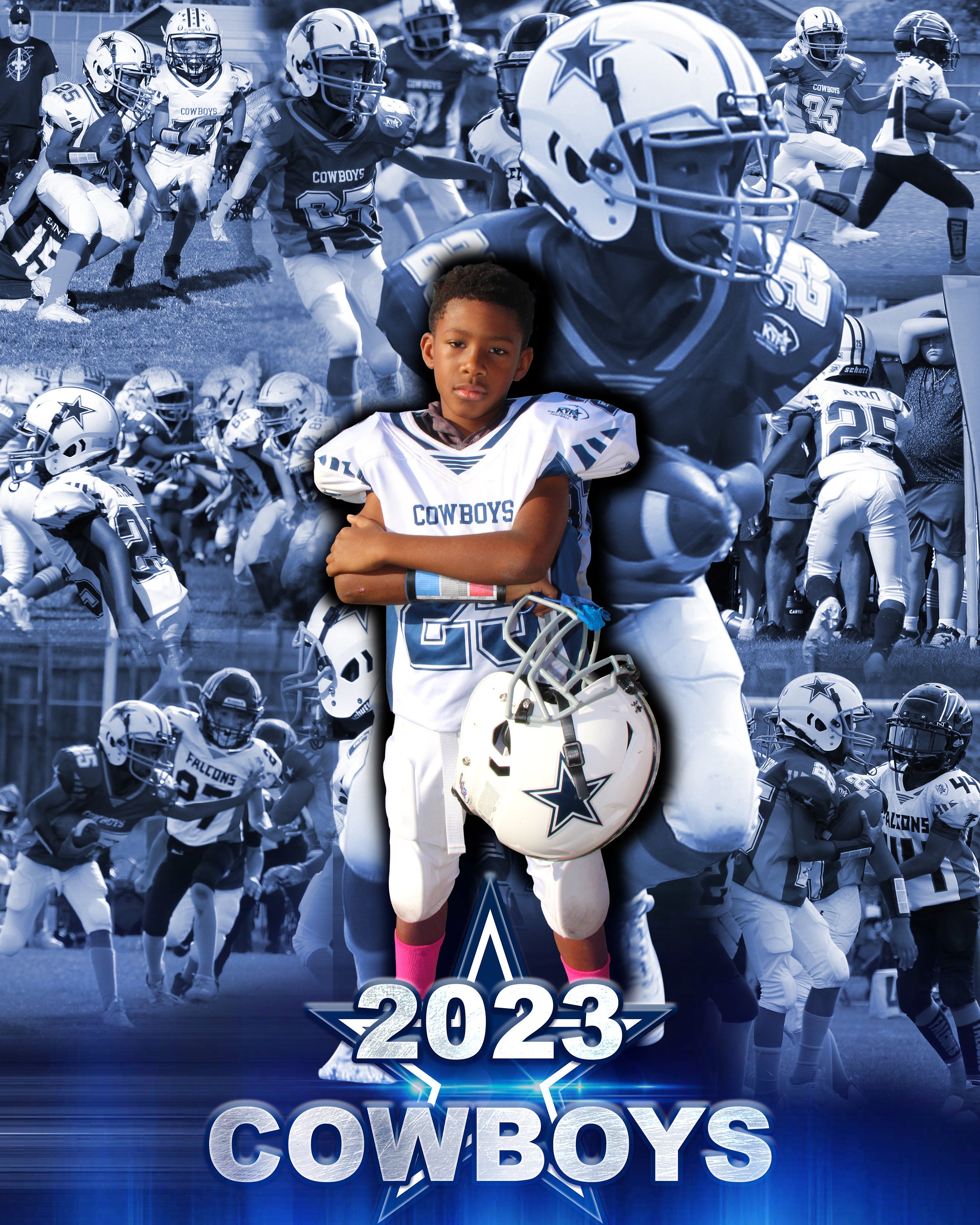 Personalized Youth Football / Sports Posters - Etsy