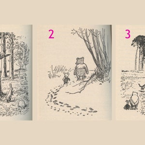 Winnie the Pooh Taoist Ink Drawing, Cute Zen Buddhism Pooh Bear Artwork ...