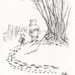 Winnie the Pooh Taoist Ink Drawing, Cute Zen Buddhism Pooh Bear Artwork ...