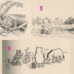 Winnie the Pooh Taoist Ink Drawing, Cute Zen Buddhism Pooh Bear Artwork ...