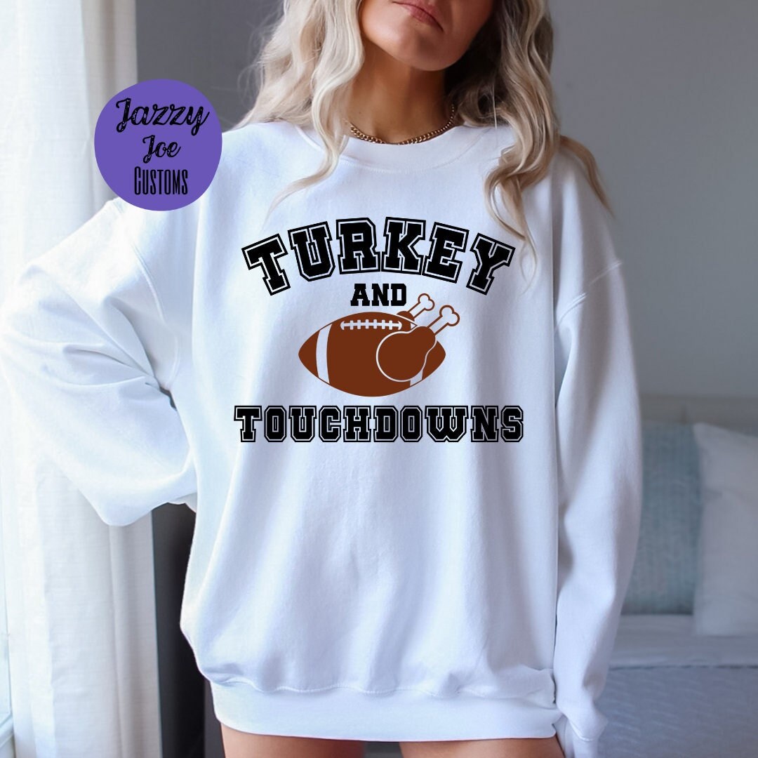 Turkey and Touchdowns Png/jpg - Thanksgiving - Football - Funny ...
