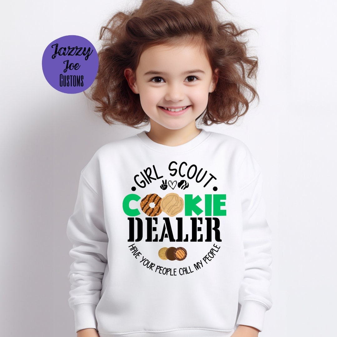 Girl Scout Cookie Dealer Version 2 Png Lustig Sofort Download