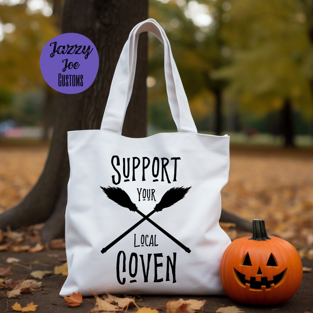 Support Your Local Coven Svg/png/jpg Spooky Witch Salem - Etsy