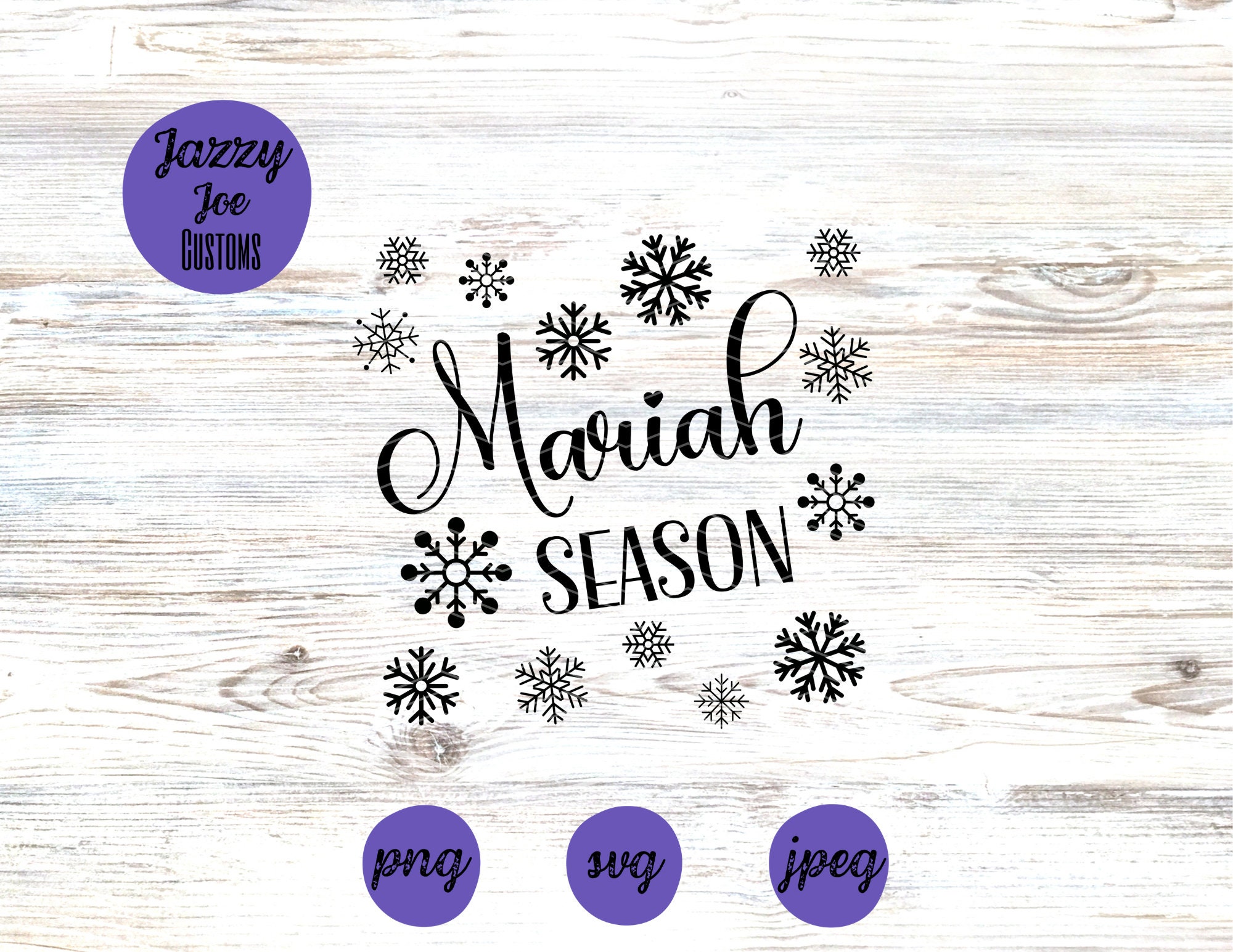 Mariah Season Svg/png/jpg - All I Want for Christmas is You - Christmas ...