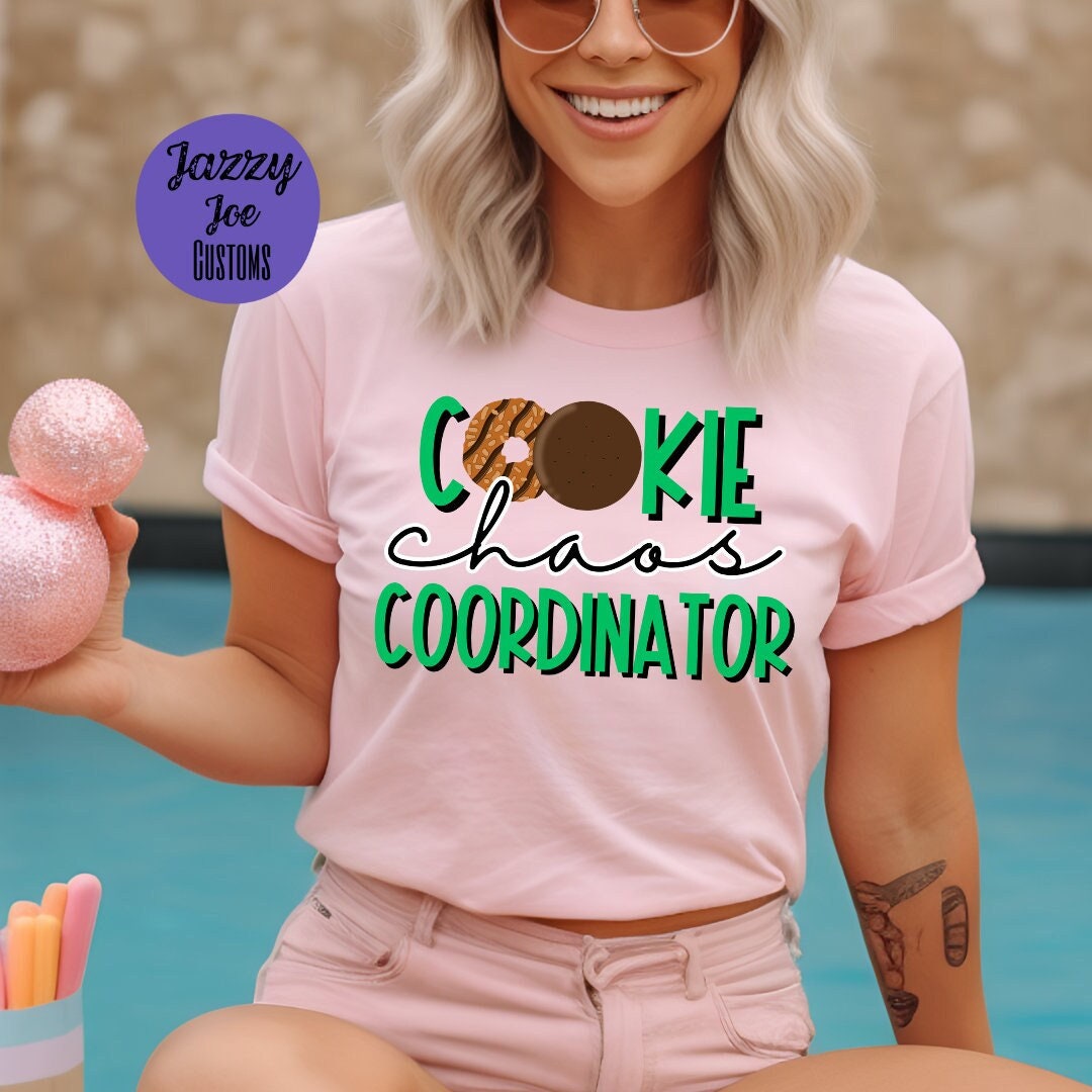 Girl Scout Cookie Chaos Coordinator Png/jpg Instant Download Digital ...