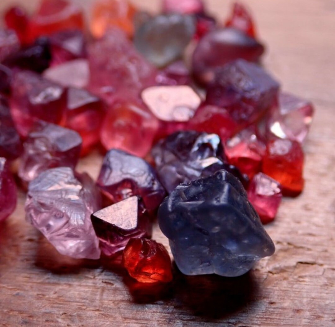 Gemmy Transparent Spinel Crystal Lot 54.35 Ct 10.87 G - Etsy