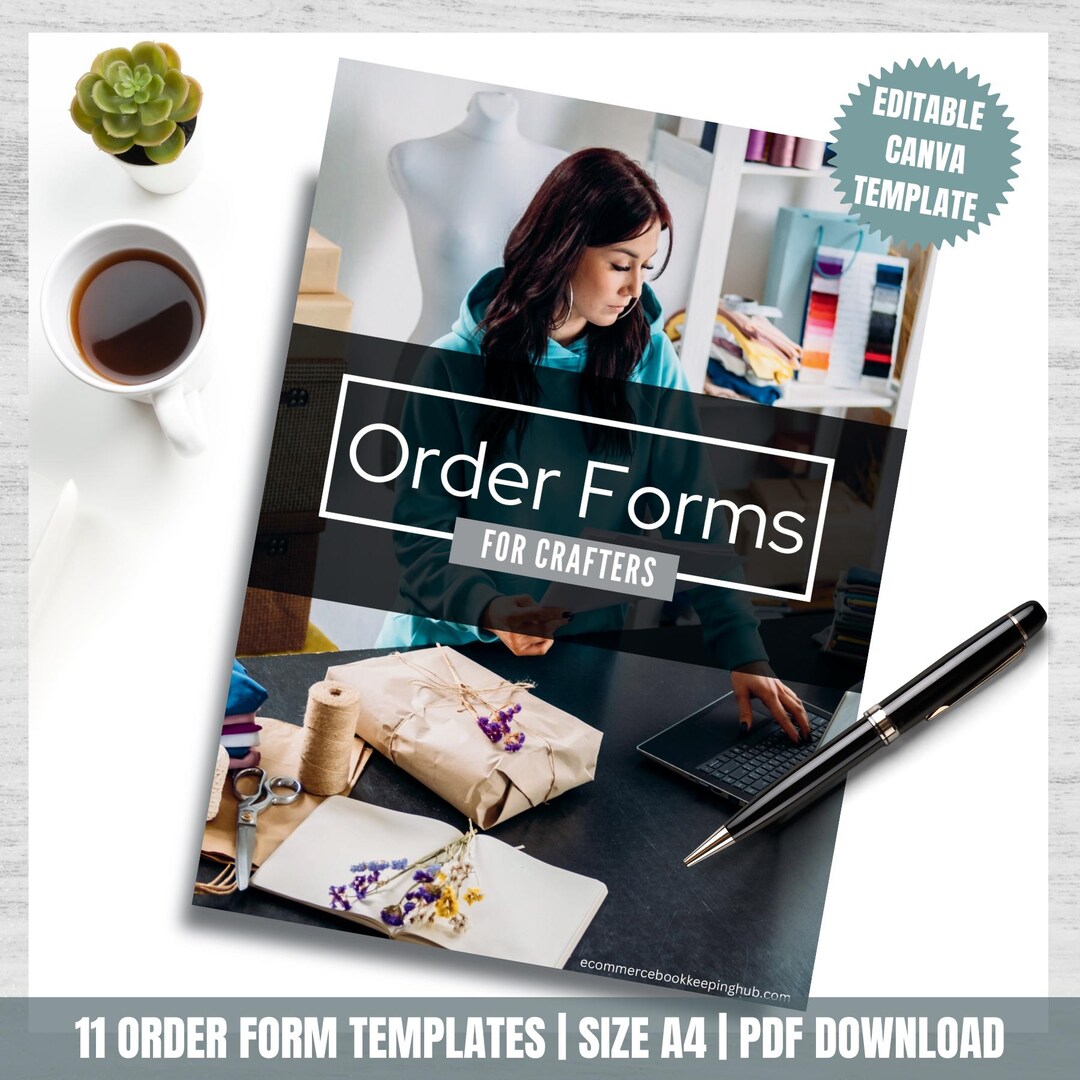Order Form Template, the Crafters Business Order Form Bundle is ...